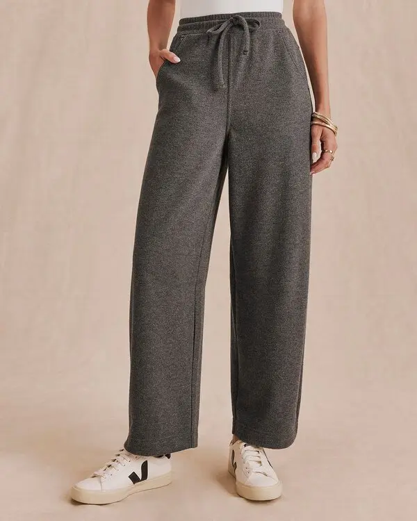 Splendid Marlow Tailored Knit Pant - Charcoal