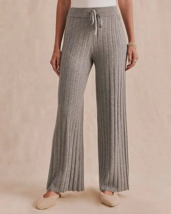 Splendid Logan Sweater Pant - Red Flash