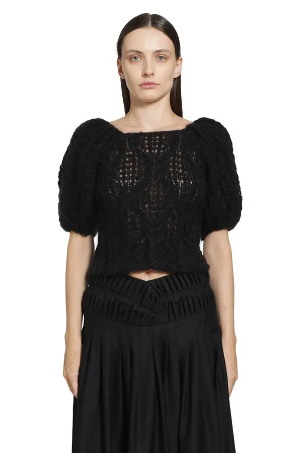 PAULINE DUJANCOURT Laia Hand Knit Top
