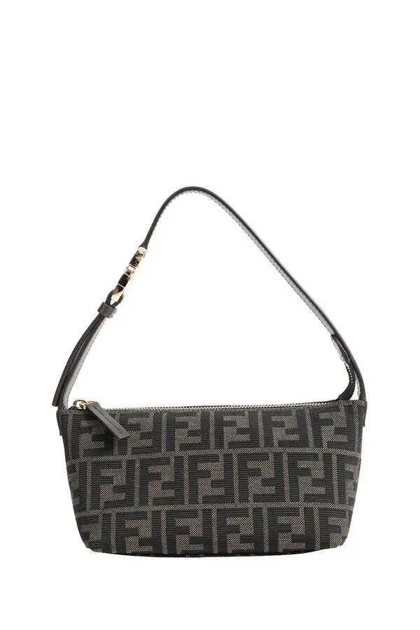 Fendi Small Vanity Handbag - Brown
