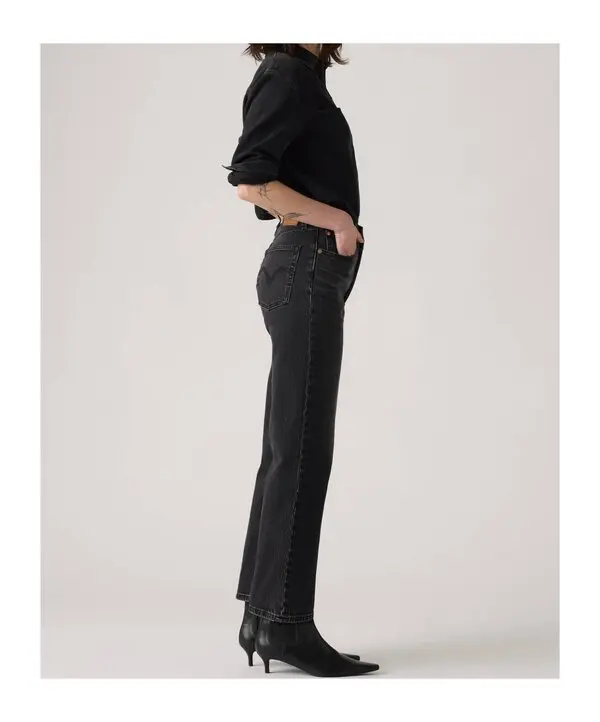 LEVI'S Ribcage Straight Ankle Jeans