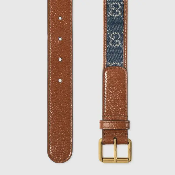 Gucci Gg-canvas Buckle-fastening Belt