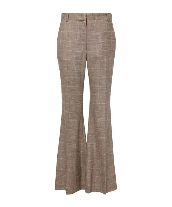 JOSEPH Stevens Flared Track Pants - Gray