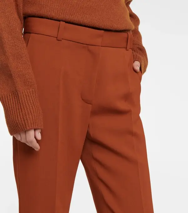 JOSEPH Diagonal Pleated Casual Pants