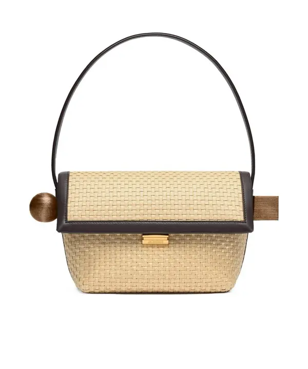 Jacquemus The Rond Carré Flap Shoulder Bag