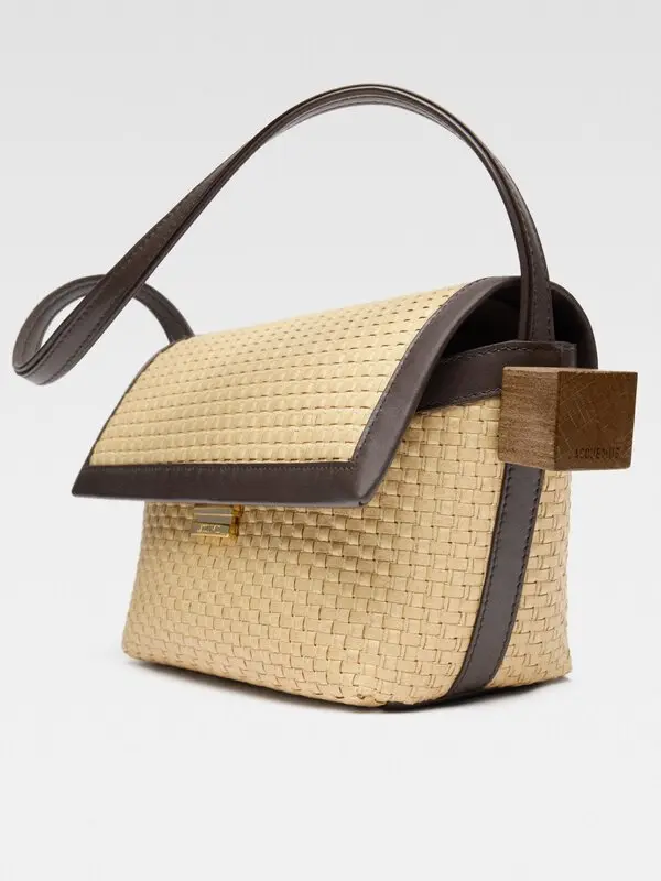Jacquemus The Rond Carré Flap Shoulder Bag
