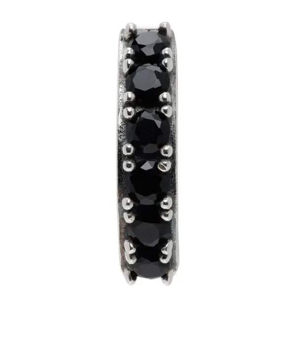 Emanuele Bicocchi Crystal Hoop Single Earring