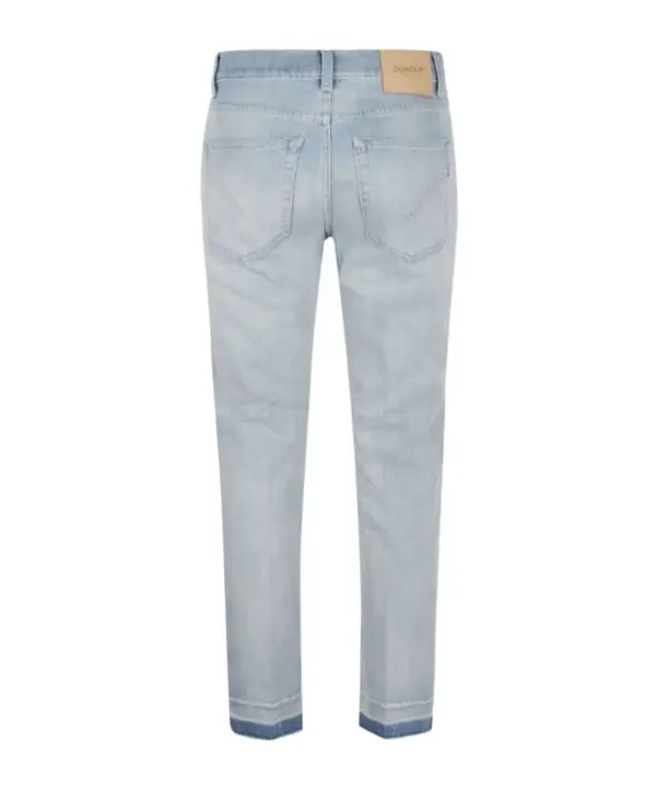 DONDUP Dalia Faded-wash Raw-cut Jeans