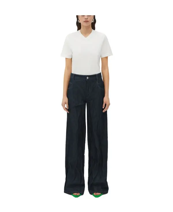 Bottega Veneta V-neck Cotton T-shirt
