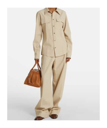 TOD'S Wool And Cotton Shirt