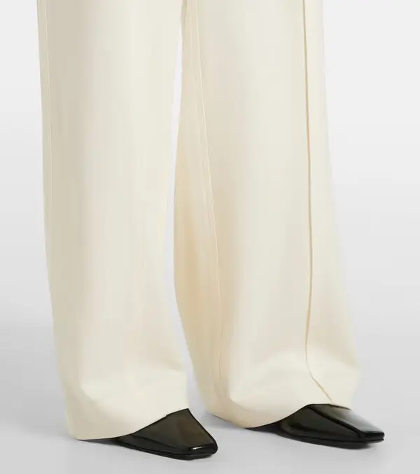 Proenza Schouler Double Crêpe Wide-leg Pants