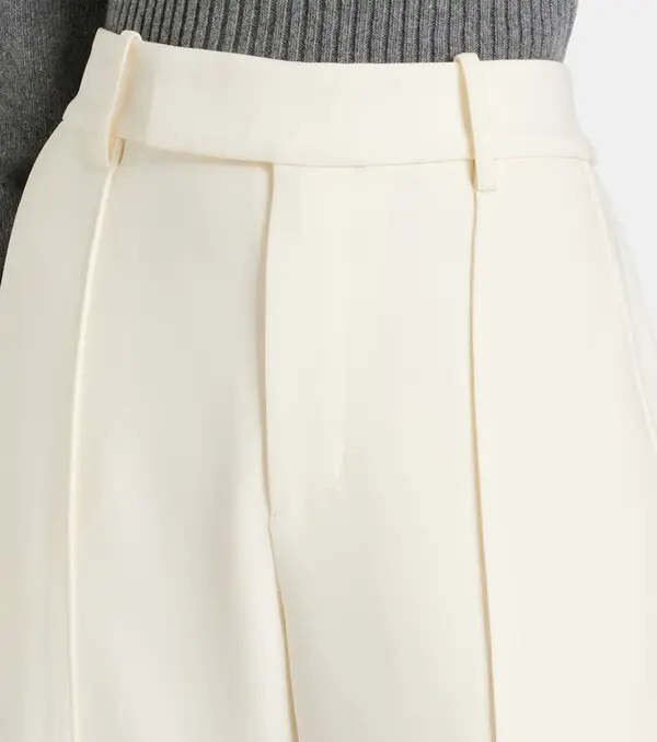 Proenza Schouler Double Crêpe Wide-leg Pants