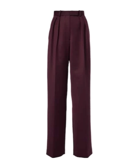 Alex Perry High-rise Wide-leg Pants - Black