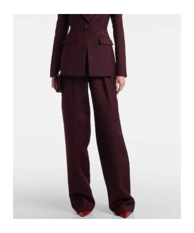 Alex Perry High-rise Wide-leg Pants