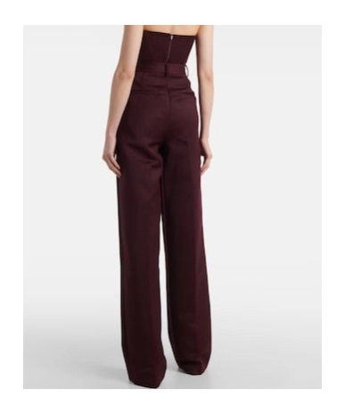 Alex Perry High-rise Wide-leg Pants
