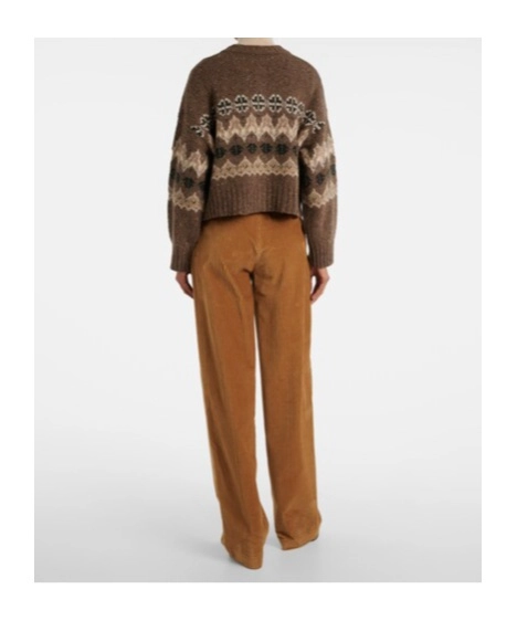 Altuzarra Cammie Fair Isle Wool-blend Cardigan