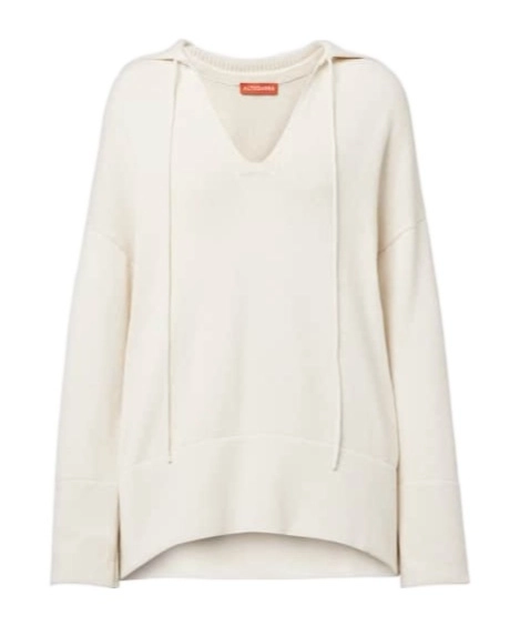 Altuzarra Spike Silk-blend Sweater - White