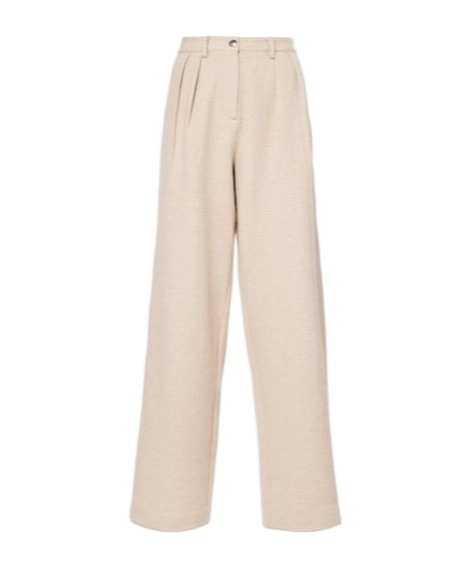 Proenza Schouler Cloqué Wide-leg Pants - Nude