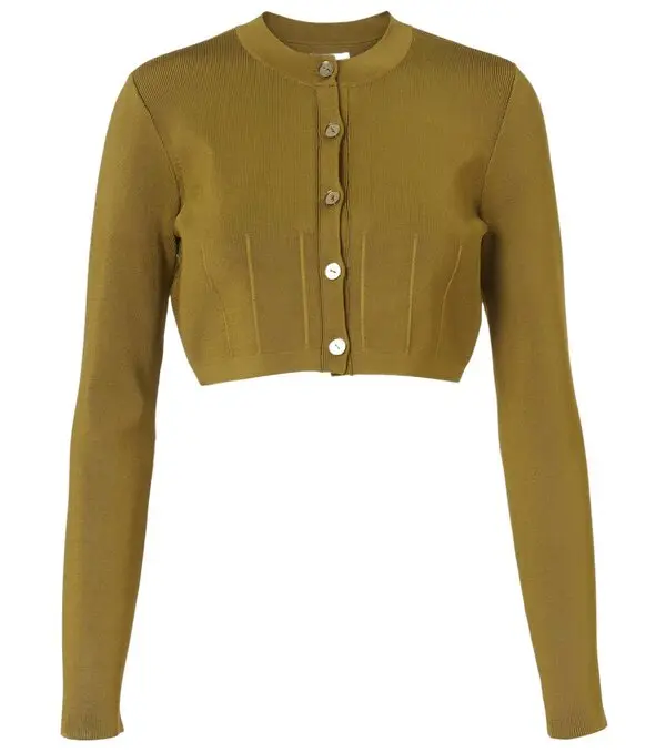 Galvan Atalanta Cropped Cardigan