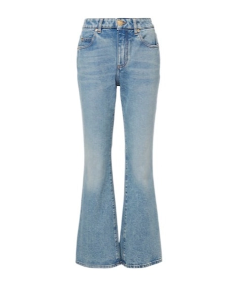 Balmain Low-rise Bootcut Jeans - Blue