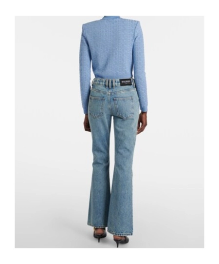 Balmain Low-rise Bootcut Jeans