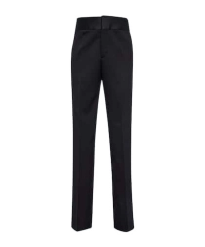 Valentino Garavani Straight-leg Wool Pants - Black