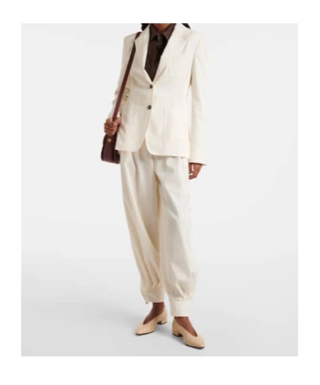 Max Mara Single-breasted Cotton Blazer