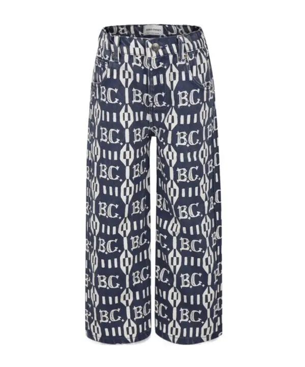 BOBO CHOSES Vintage Logo Patterned Pants