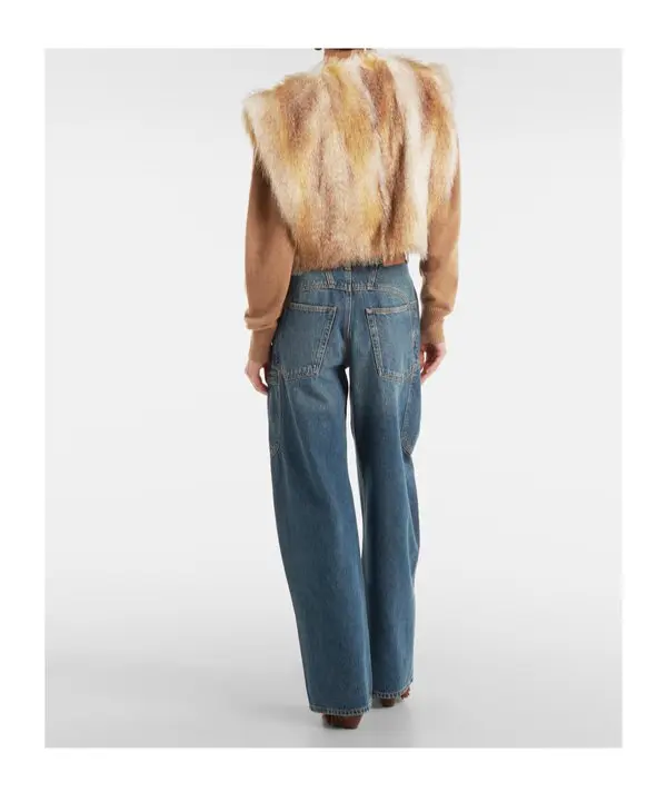Isabel Marant Étoile Alexina Faux Fur Vest