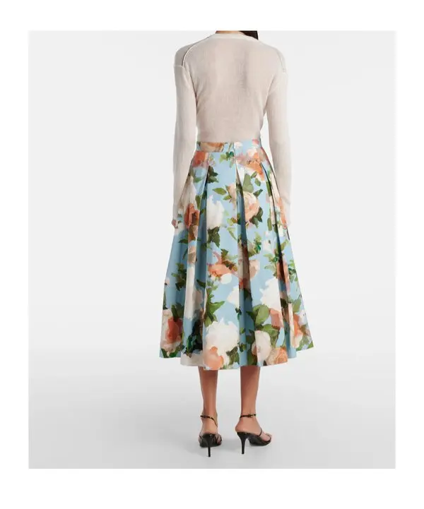 Erdem Embroidered Alpaca And Wool-blend Sweater