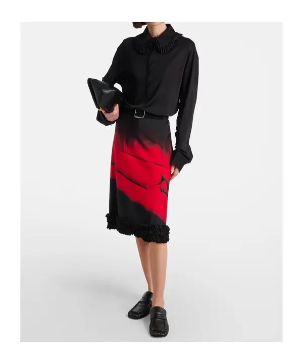 JIL SANDER Ruffled Blouse