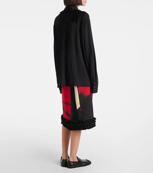 JIL SANDER Ruffled Blouse