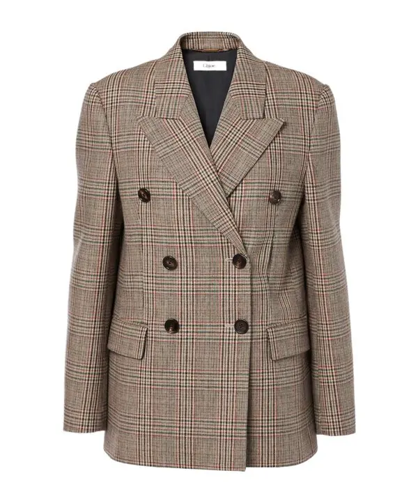 Chloé Long-sleeved Suit Jacket - Multicolor