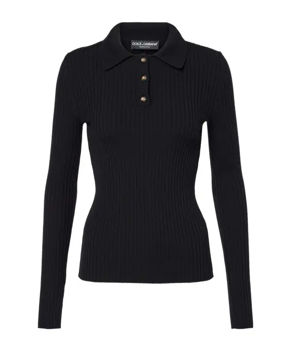 Dolce & Gabbana Wool-blend Sweater - Black
