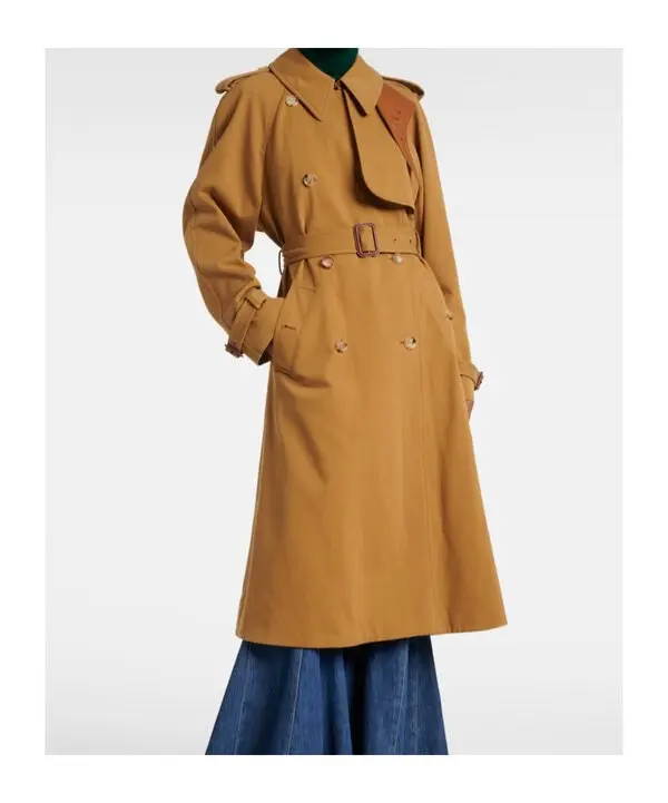 Chloé Cotton Gabardine Trench Coat