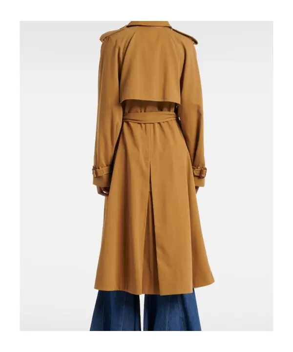 Chloé Cotton Gabardine Trench Coat