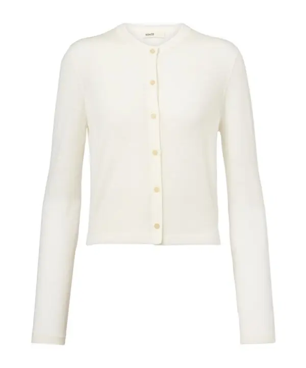 Khaite Brieta Wool-blend Cardigan