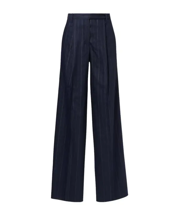 Dorothee Schumacher Modern Sophistication Wide-leg Pants - Blue