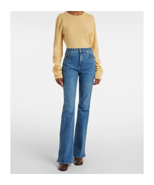 Veronica Beard Beverly High-rise Flared Jeans