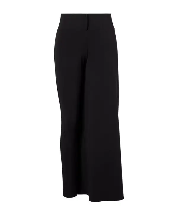 COURREGES Infinity Draped Wide-leg Pants - Black