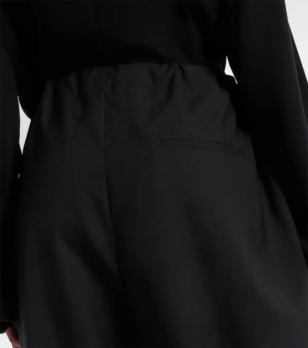 Khaite Trenton Wool Wide-leg Pants