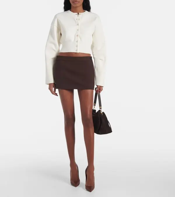 Wardrobe.NYC Button-front Cardigan