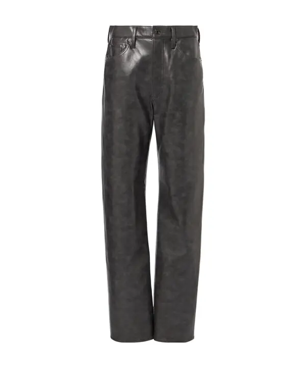 AGOLDE Kelly High-rise Lounge Pants - Black