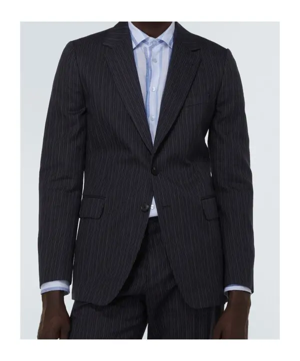 Dries Van Noten Pinstripe Cotton-blend Suit