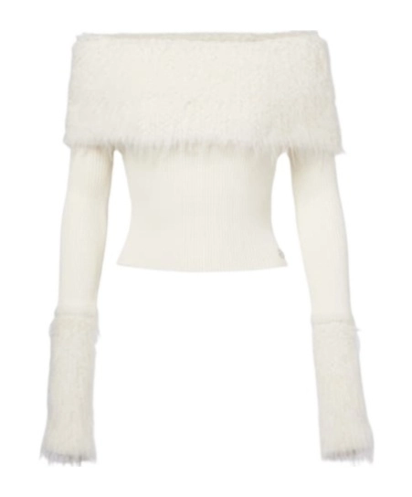 JEAN PAUL GAULTIER Long-sleeved Sweater - White