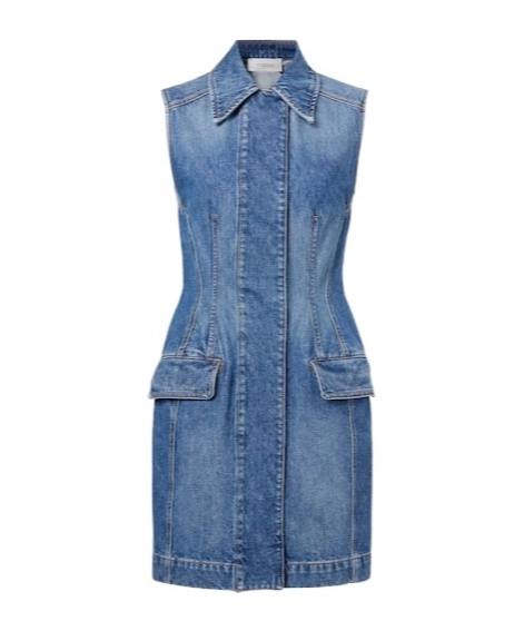 Sportmax Denim Minidress - Blue