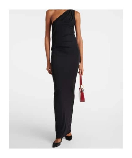 Staud Zenith Gathered Jersey Maxi Dress