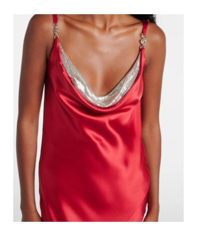 Versace Silk Satin Gown