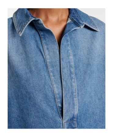 Plan C Oversized Denim Shirt