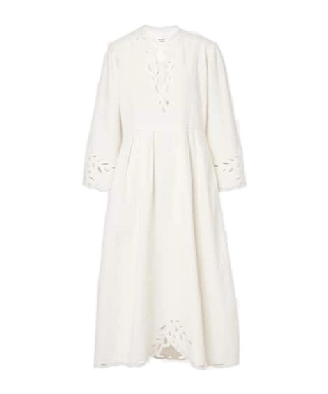 Isabel Marant Étoile Tianny Cotton Maxi Dress - White